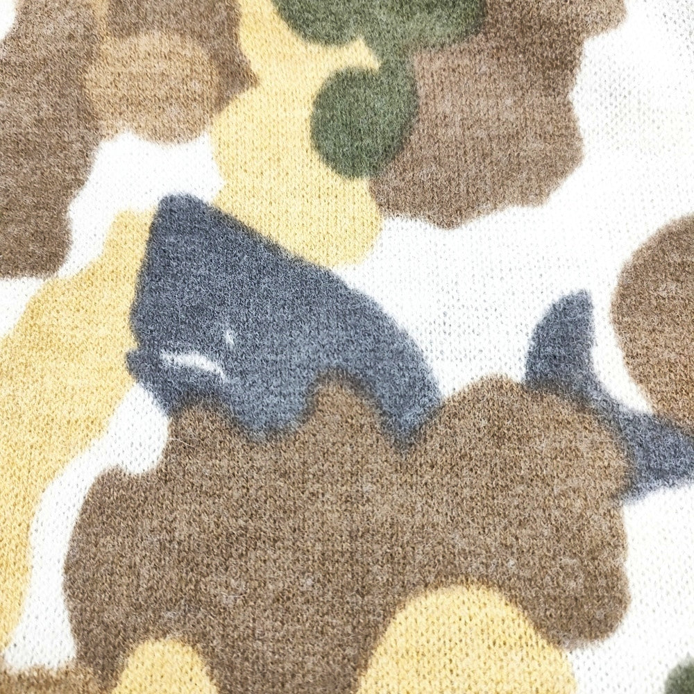 45R/45rpm フロート縮絨のポコマフラー ストール マフラー ベージュ