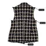 GRACE Class 未使用 フェザーチェックツイードジレ 定価97900円 ベスト